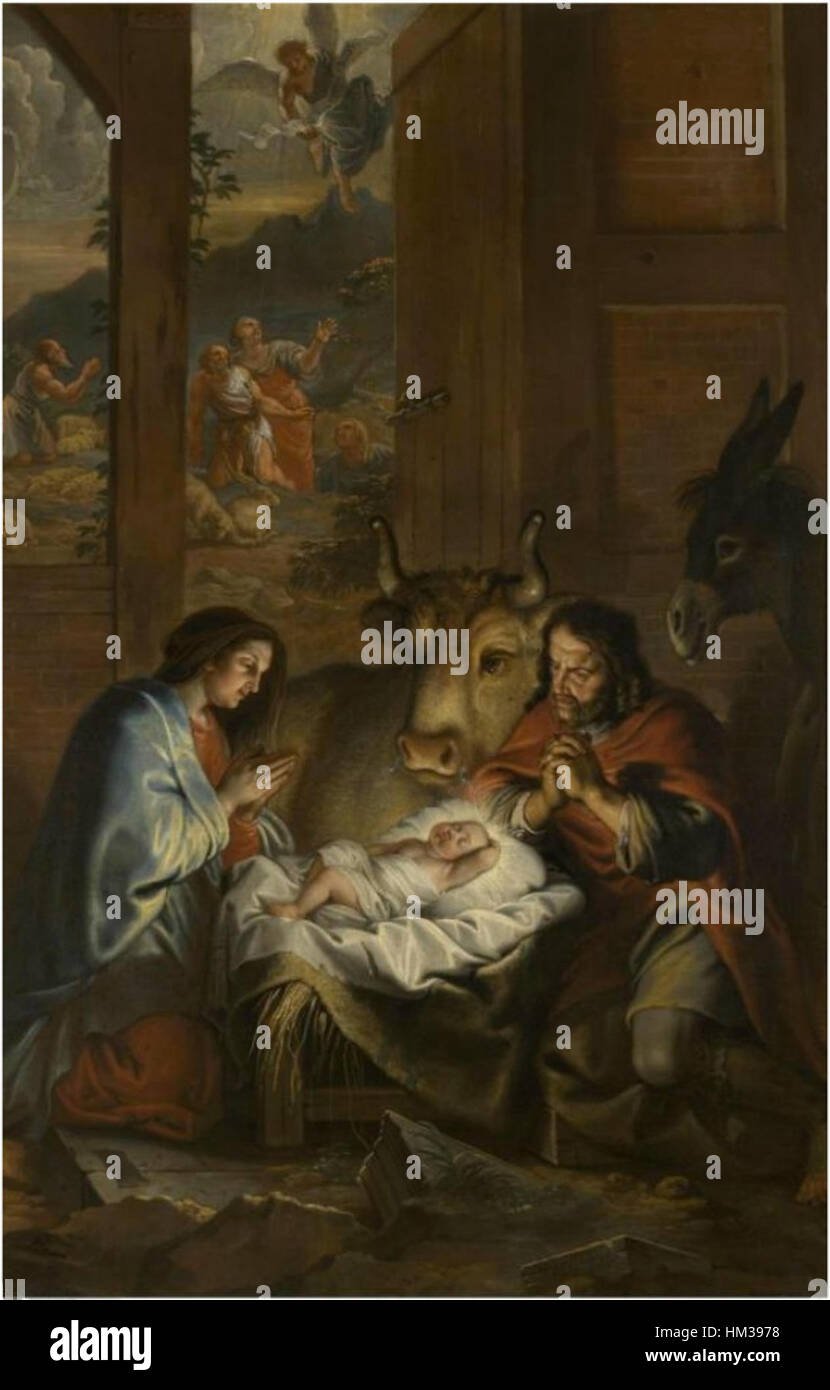 Jan Erasmus Quellinusâ€™ painting 'The Birth of Christ' captures the ...