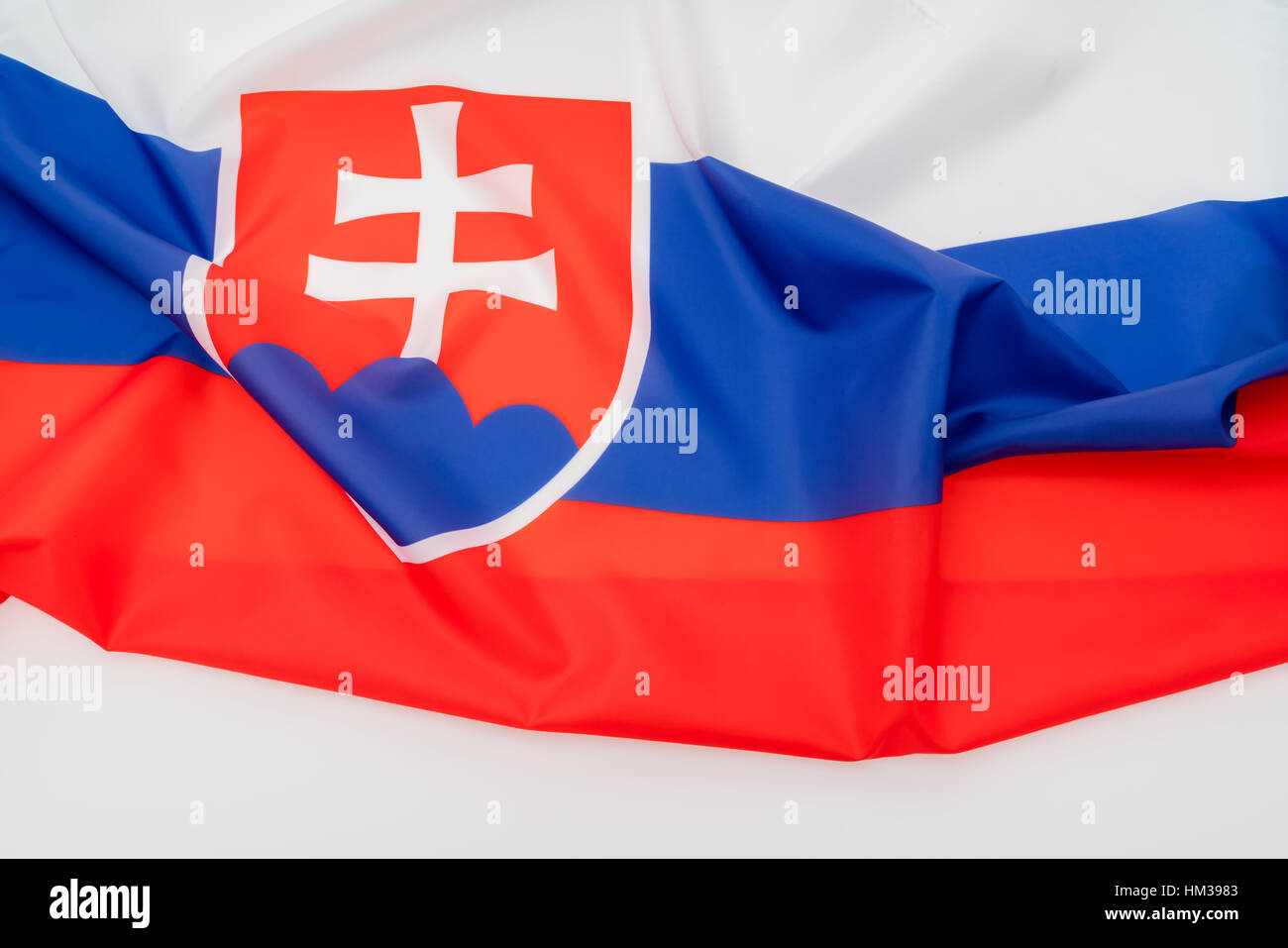 Flags of Slovakia Stock Photo - Alamy