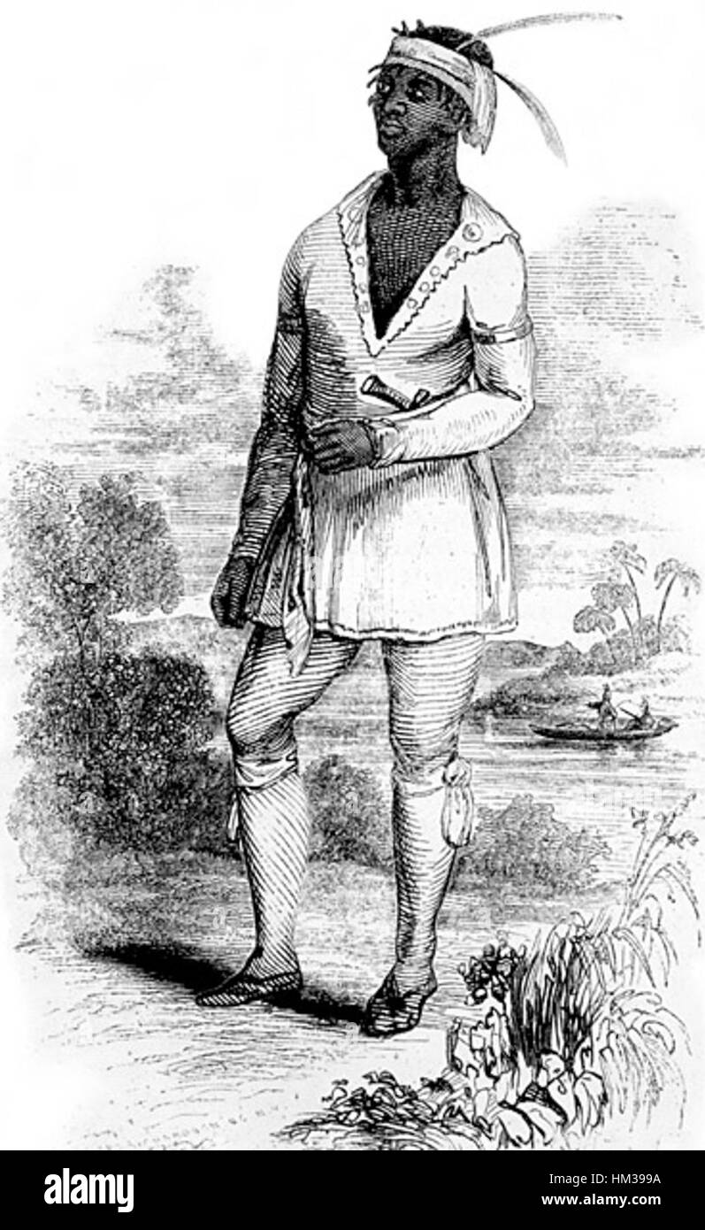 This portrait of John Horse, a leader of the Black Seminoles, captures ...