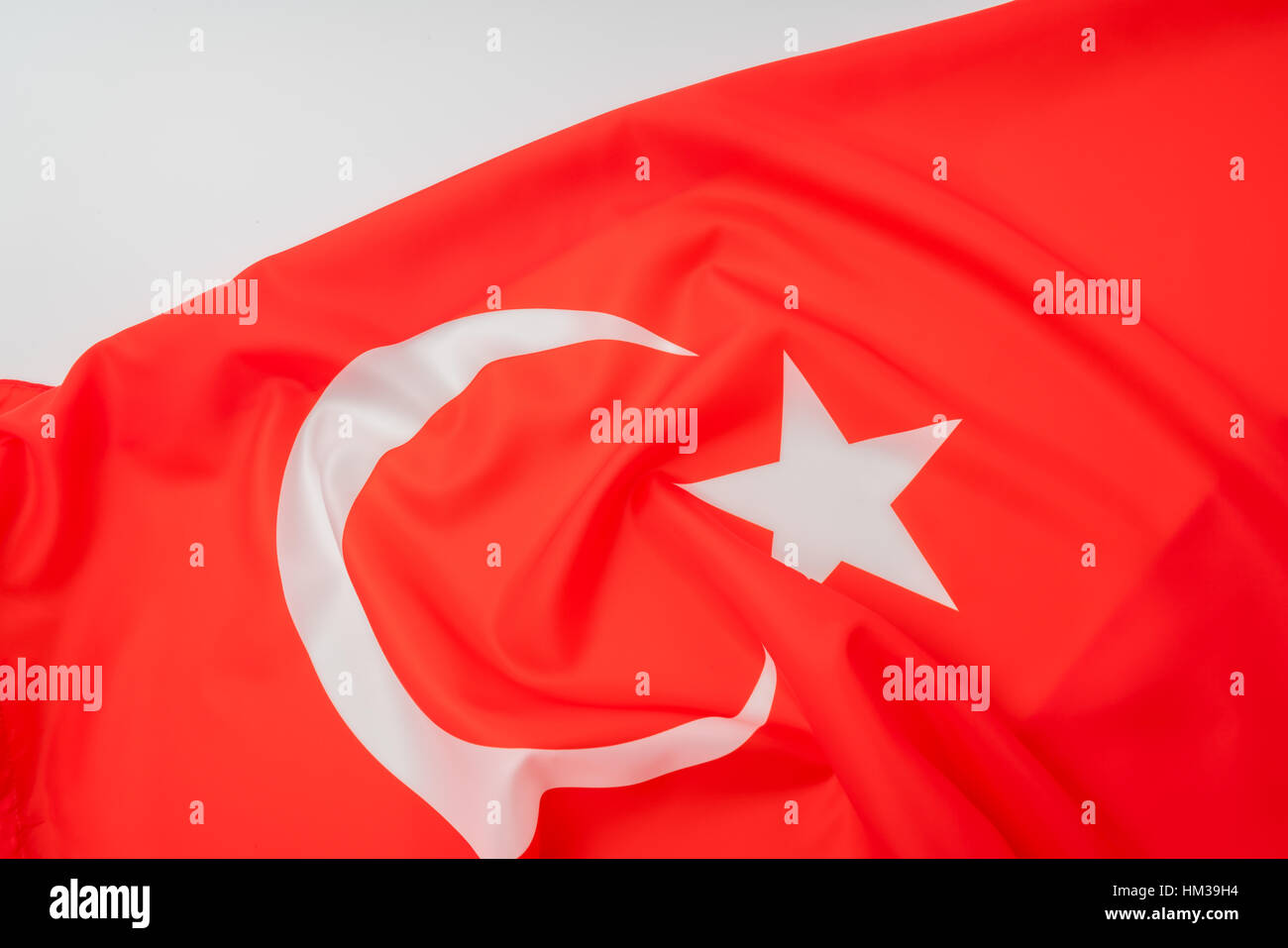 Flags of Turkey Stock Photo - Alamy