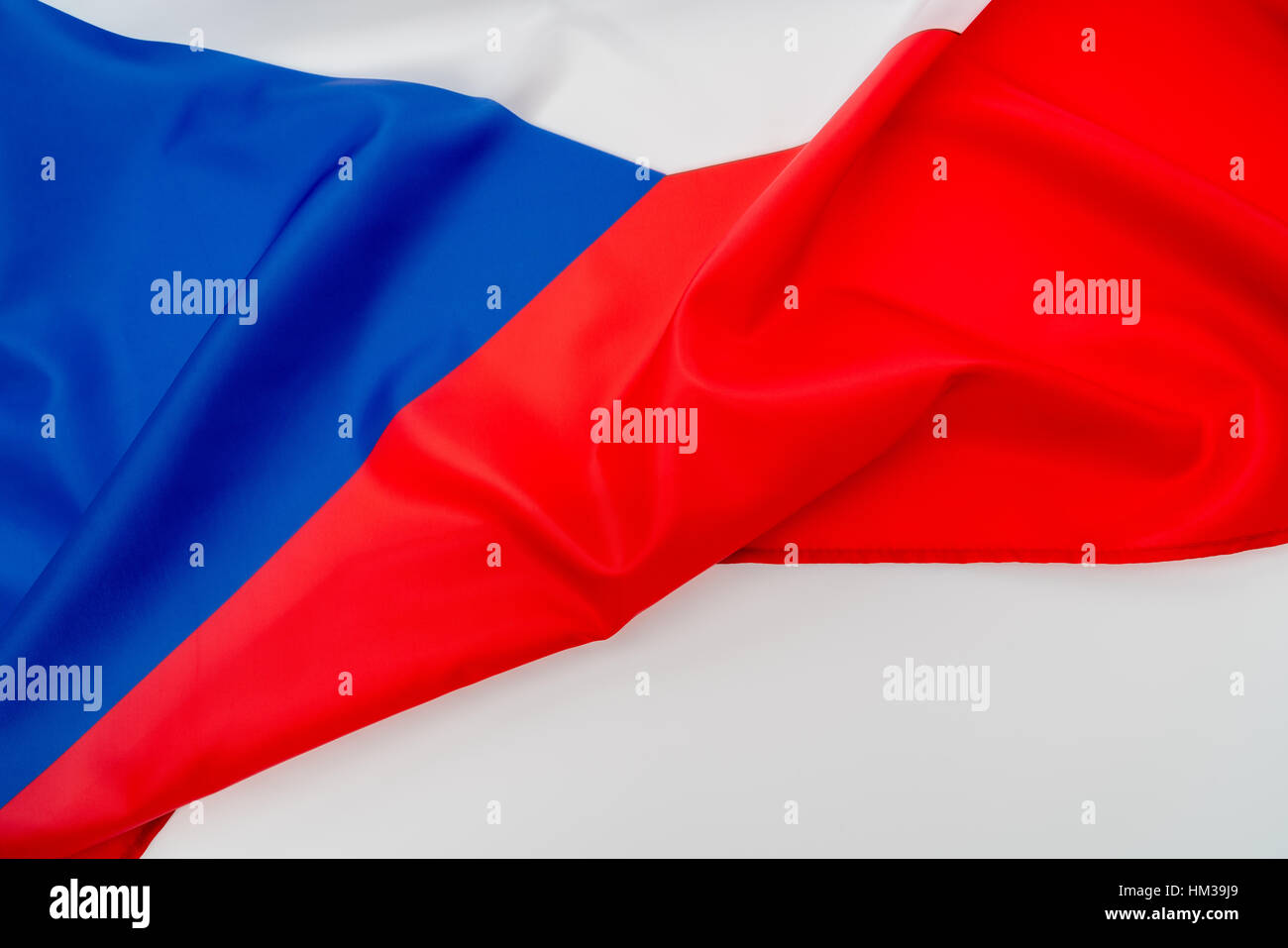 Flags of Czech Republic Stock Photo - Alamy