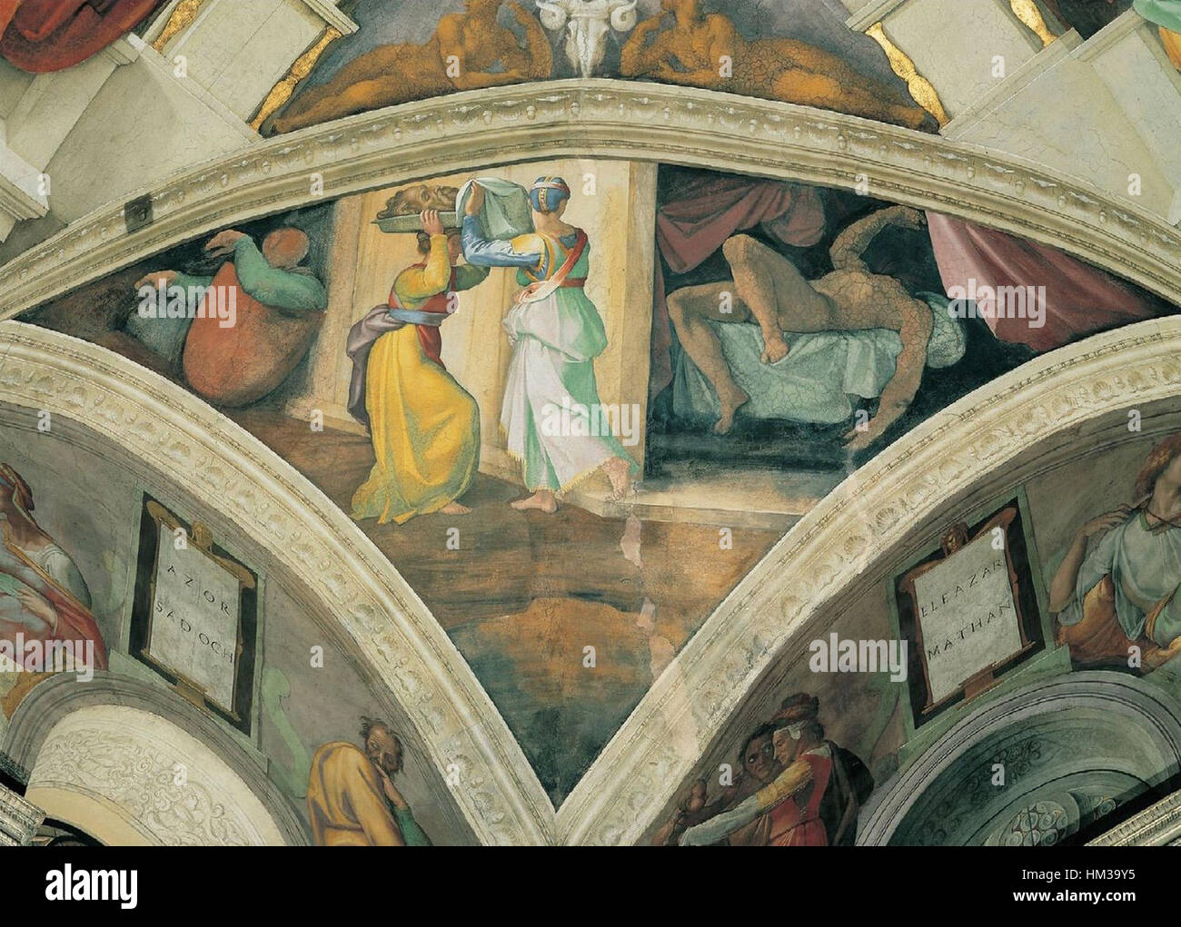 The painting 'Judith and Holofernes' portrays the biblical scene where ...