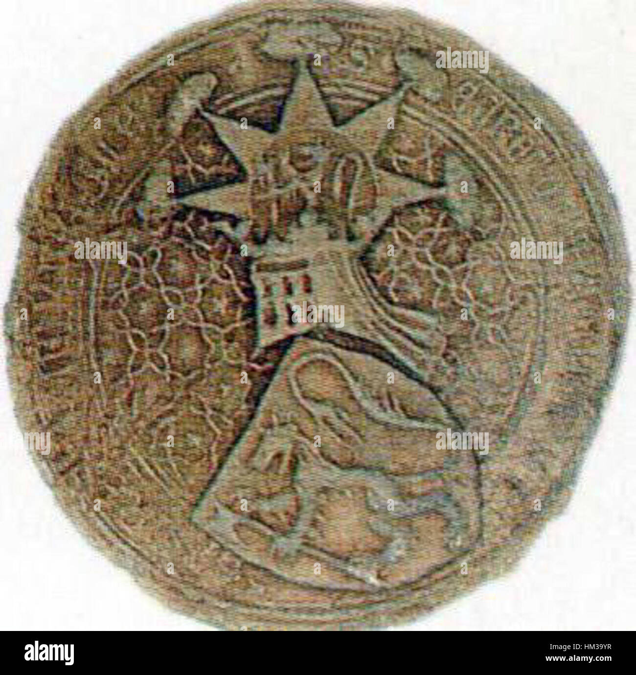 The Hacon VI of Norway seal, dating back to around 1363, is an ...