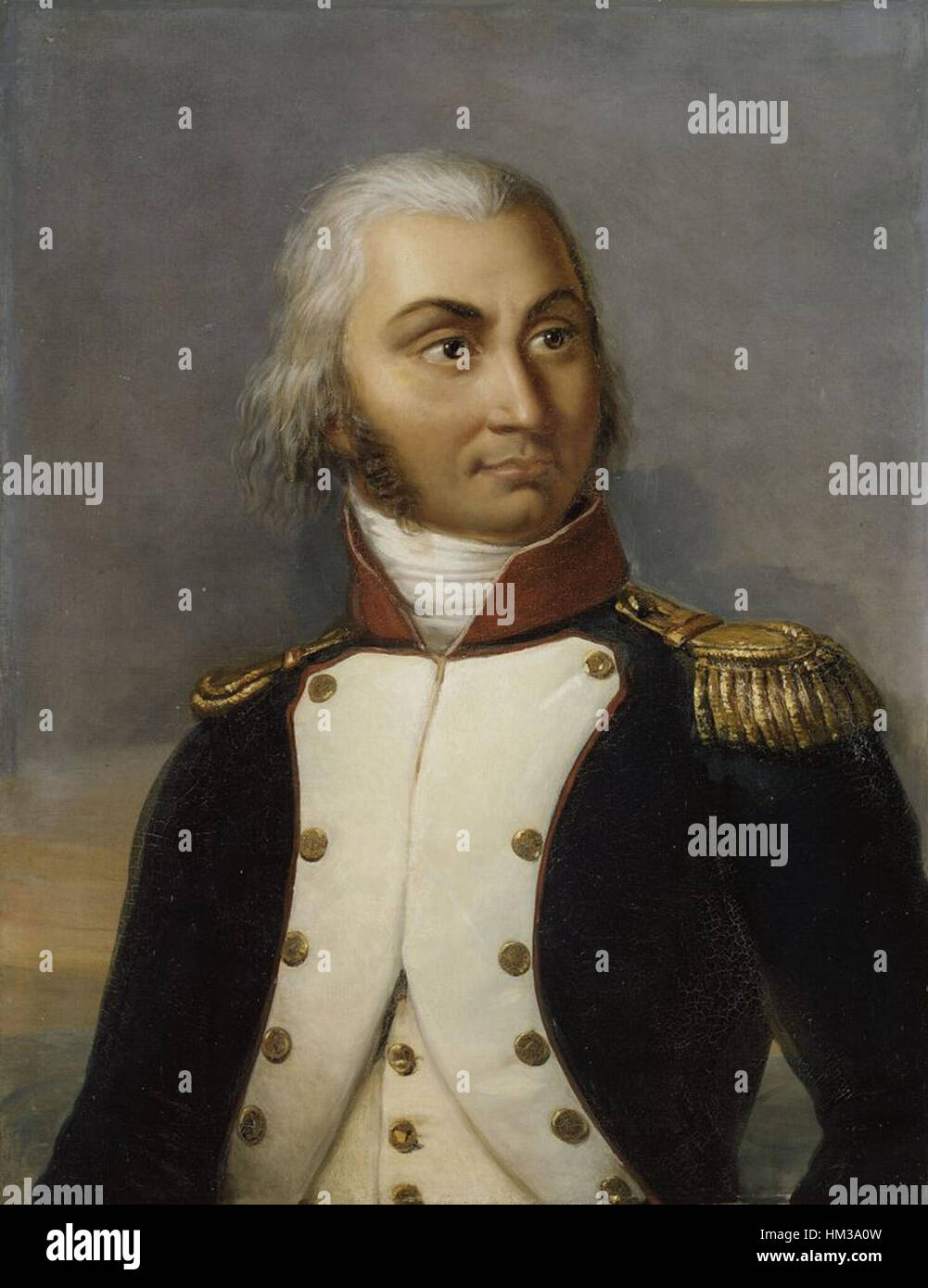 A portrait of Jean Baptiste Jourdan, a prominent French military leader ...