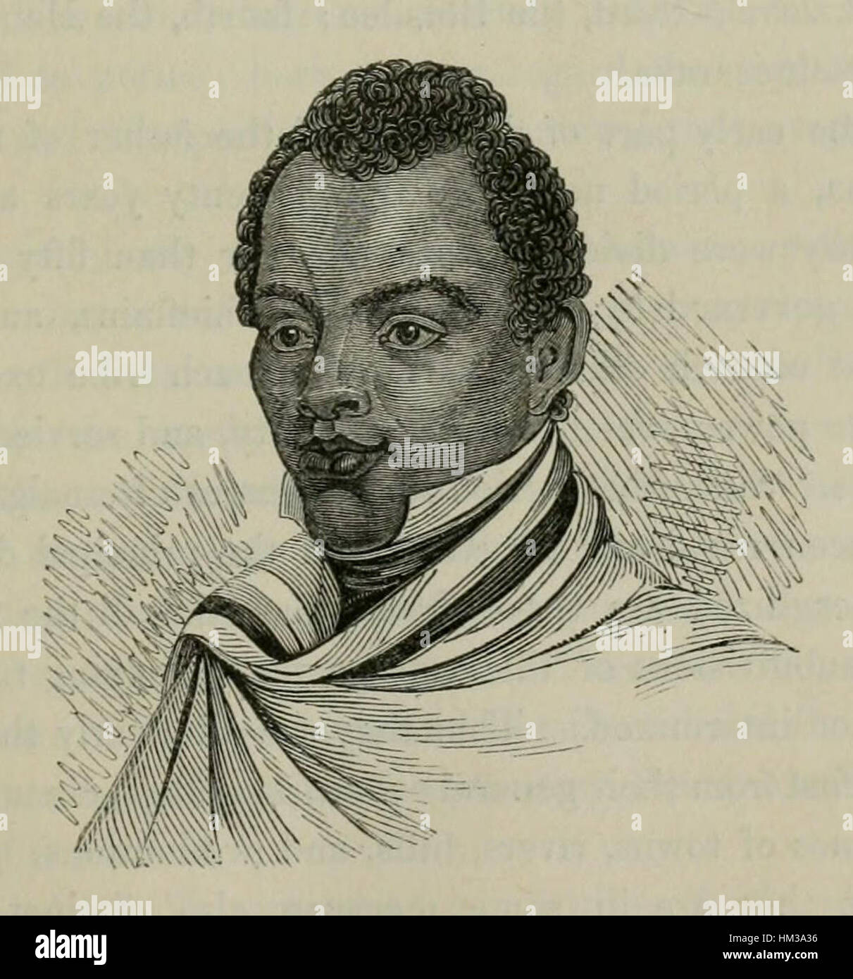 This 1835 portrait depicts a member of a diplomatic mission to Europe ...