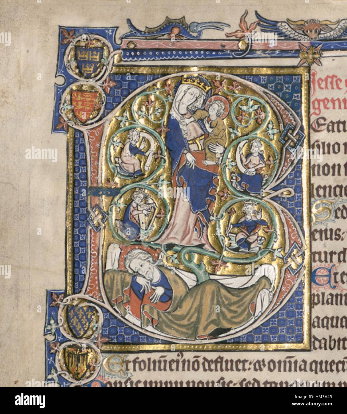 The Isabella Psalter is a richly illuminated manuscript from the 13th ...
