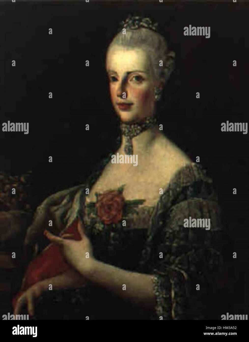 This portrait of Maria Carolina, Queen of Naples, by Liani depicts her ...