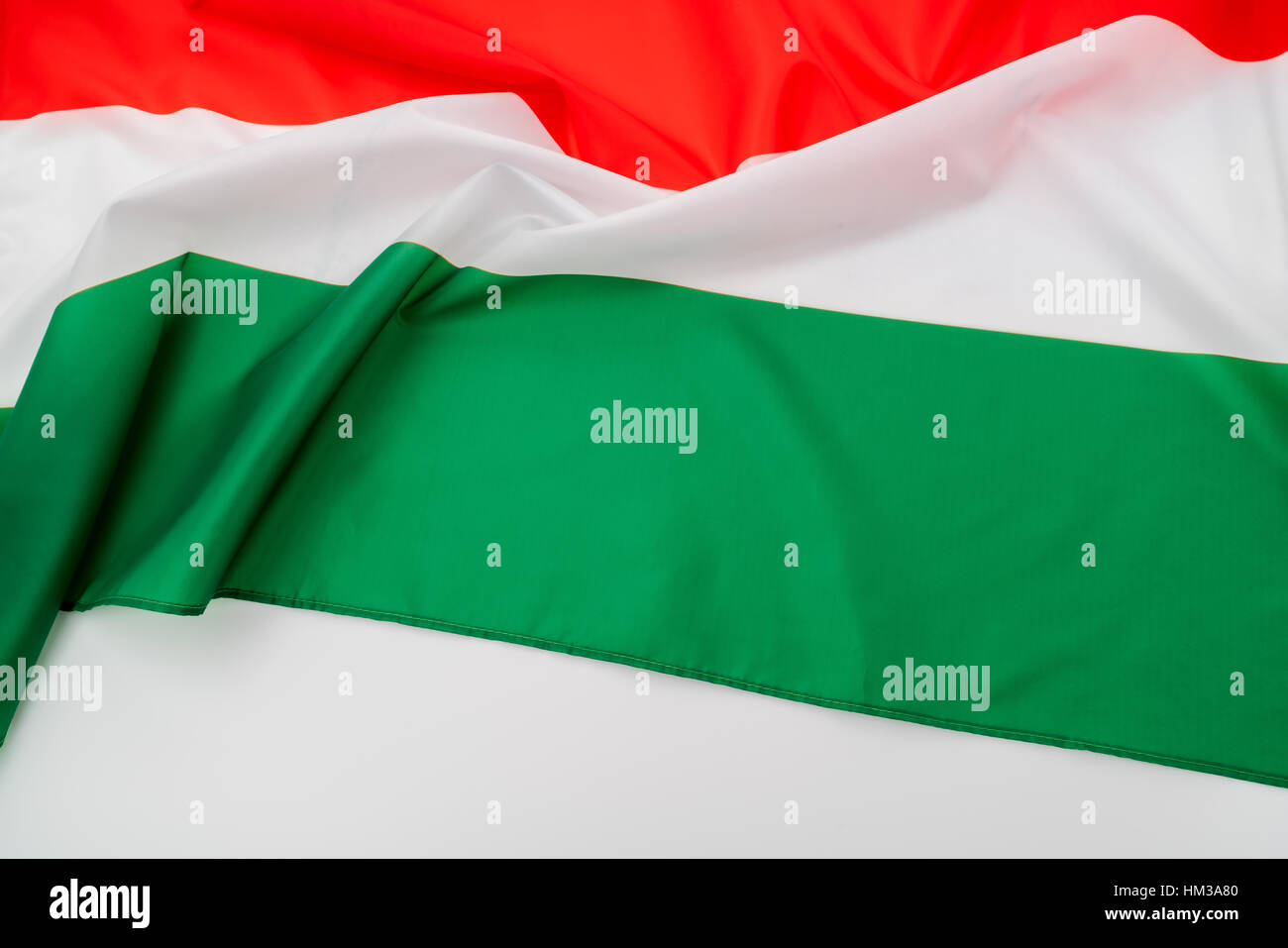 Flags of Hungary Stock Photo - Alamy