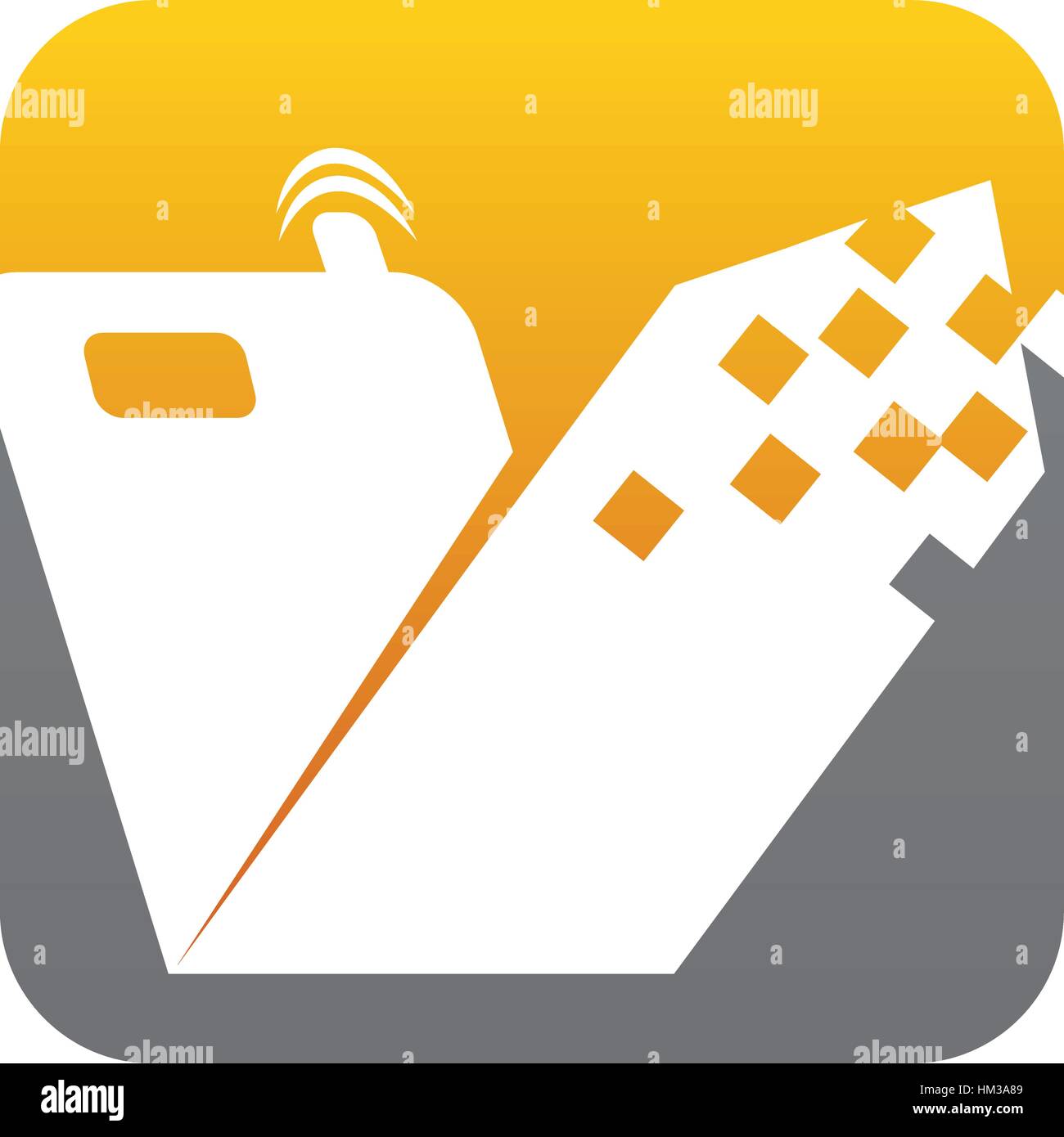 Digital hub mobility Stock Vector Images - Alamy