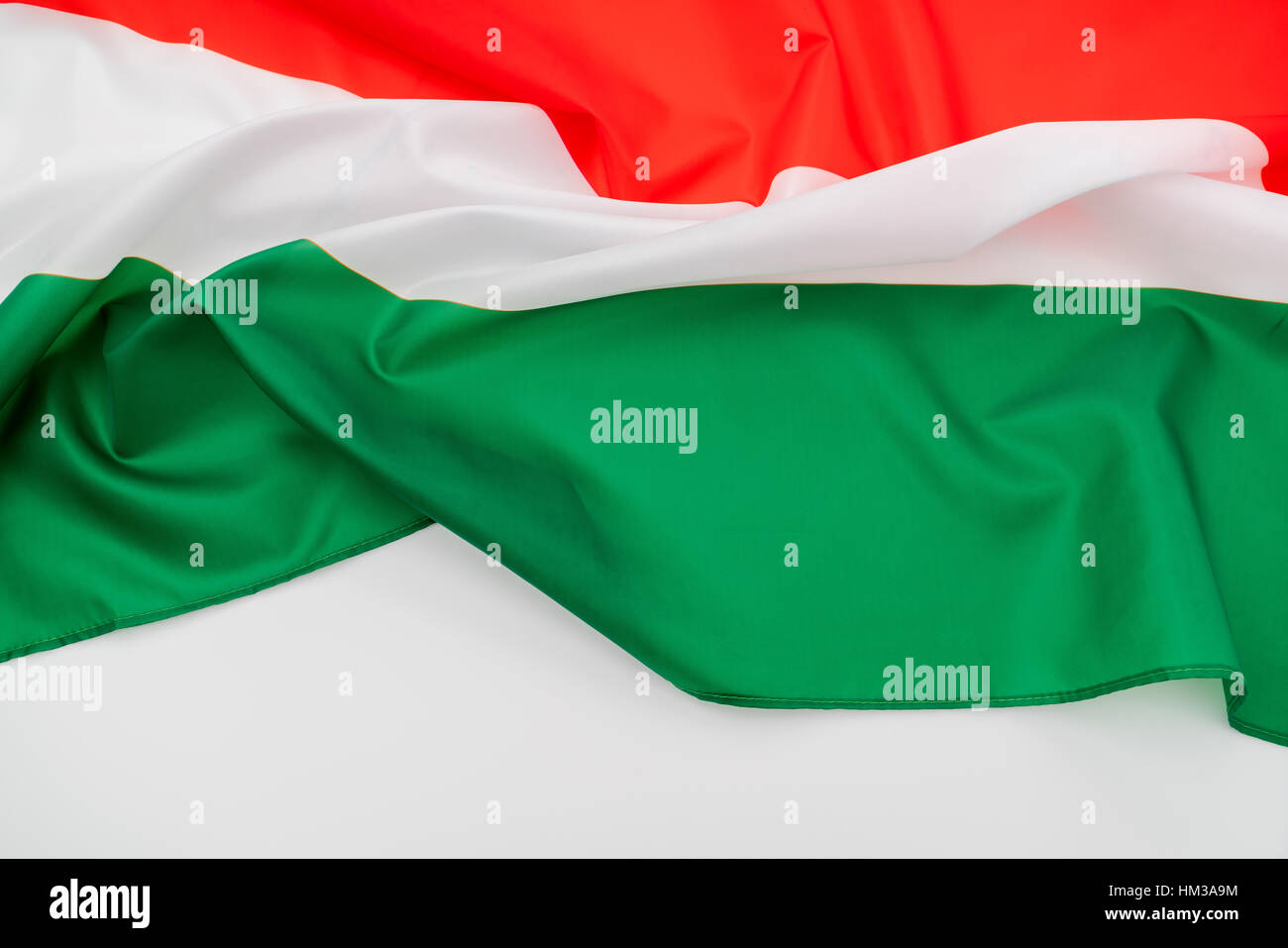 Flags of Hungary Stock Photo - Alamy