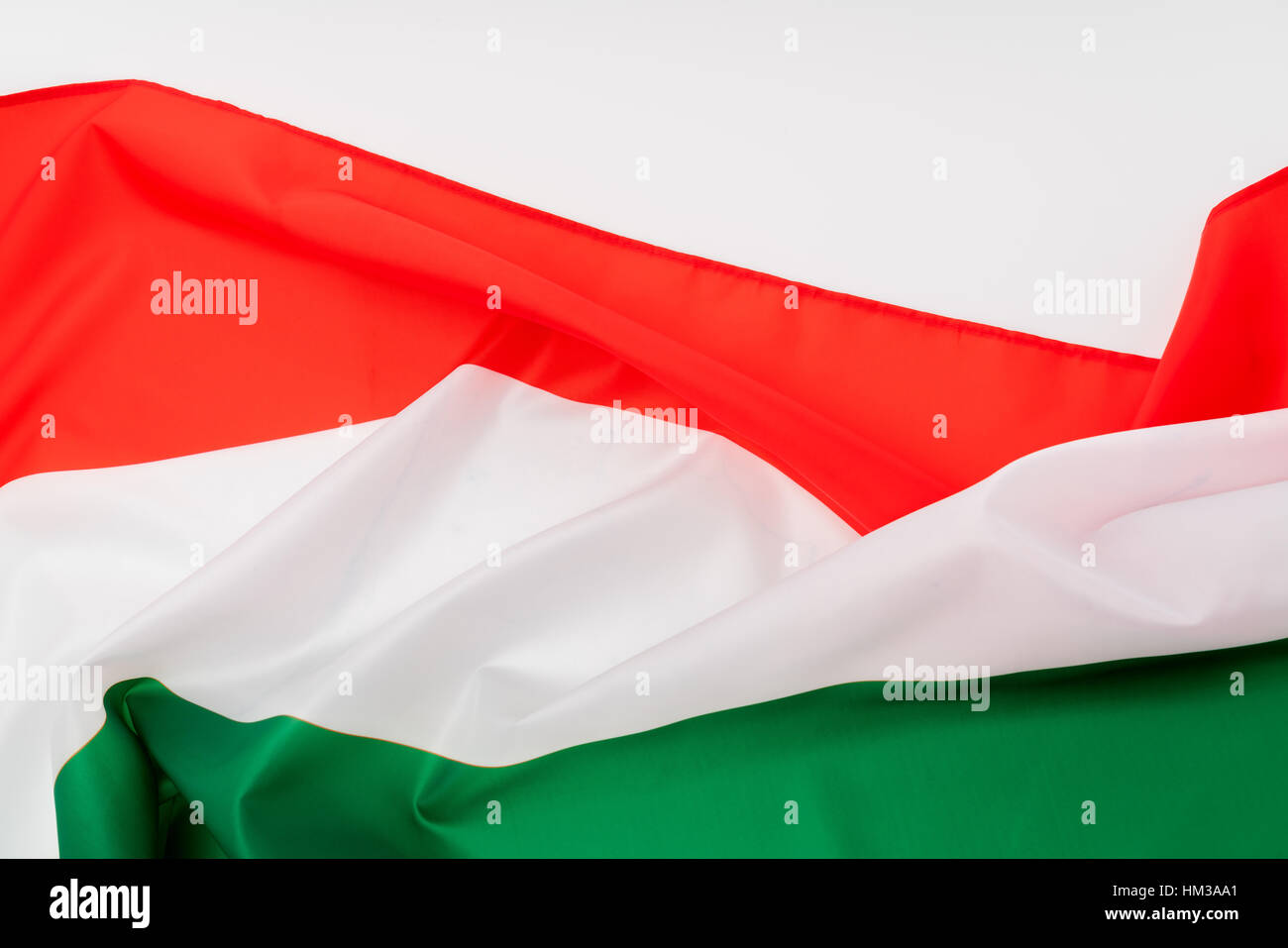 Flags of Hungary Stock Photo - Alamy