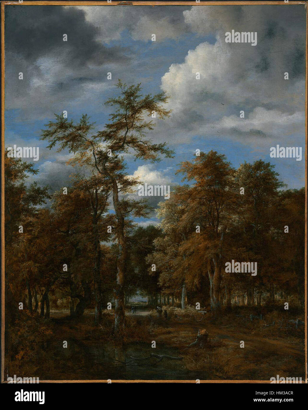 *Woodland Vistas* by Jacob van Ruisdael is a classic example of Dutch ...