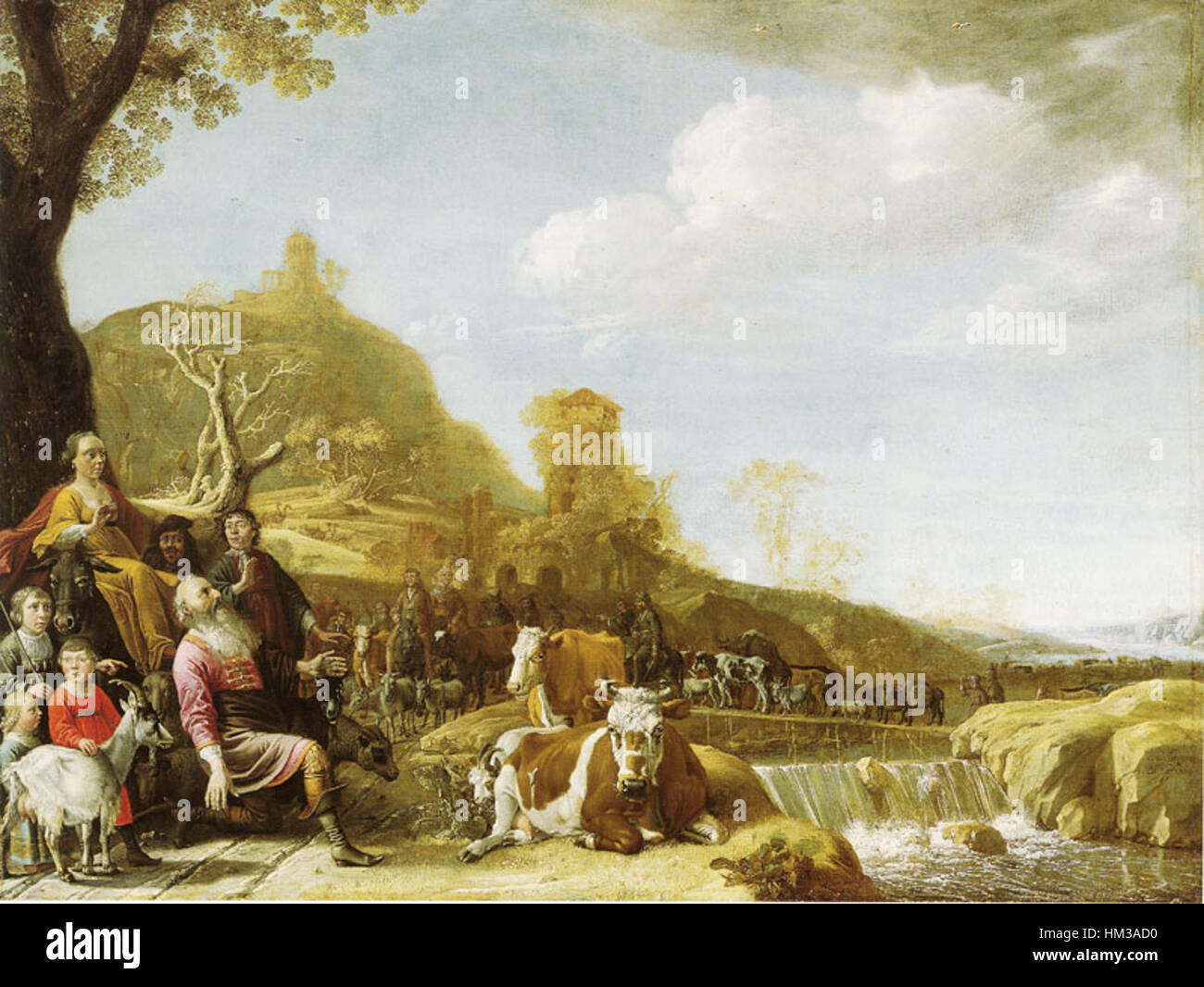 God appearing to abraham painting hi-res stock photography and images ...