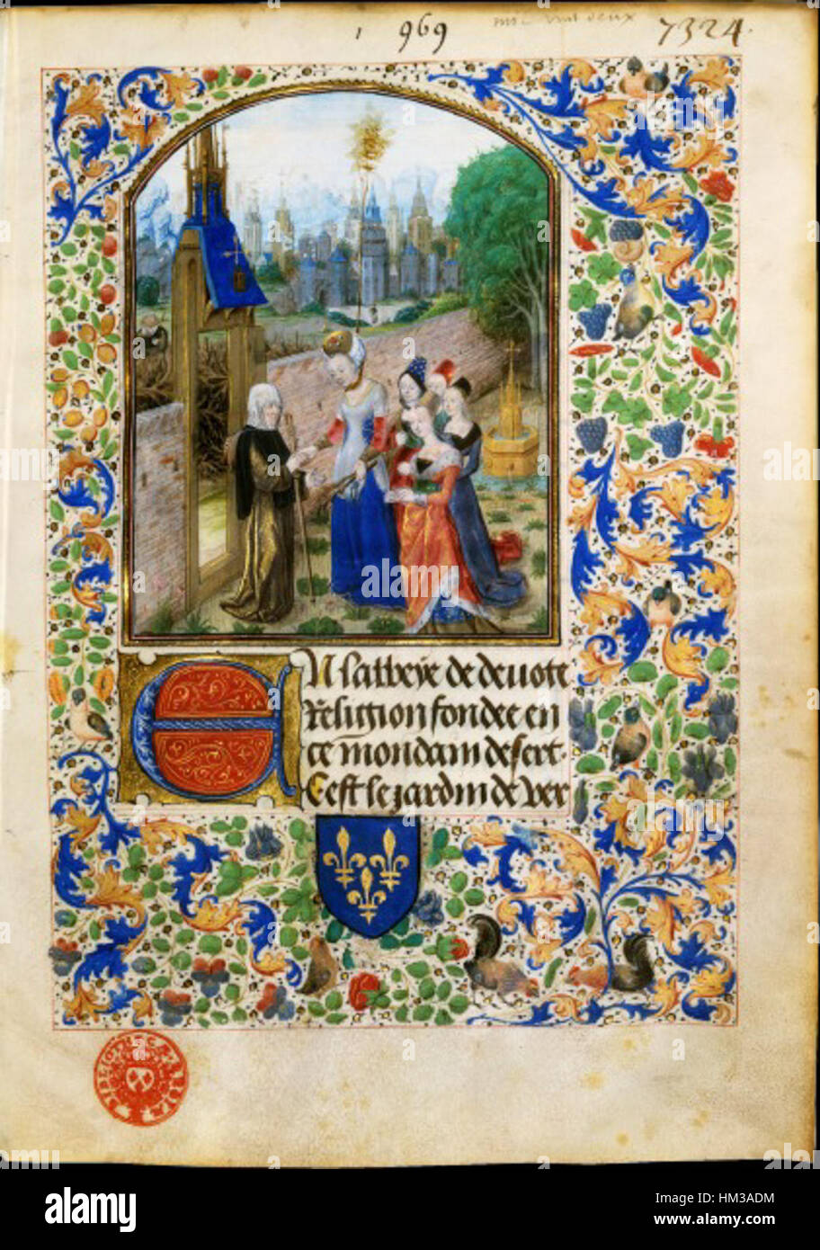 This artwork, 'Jardin de Vertueuse Consolation', explores themes of ...