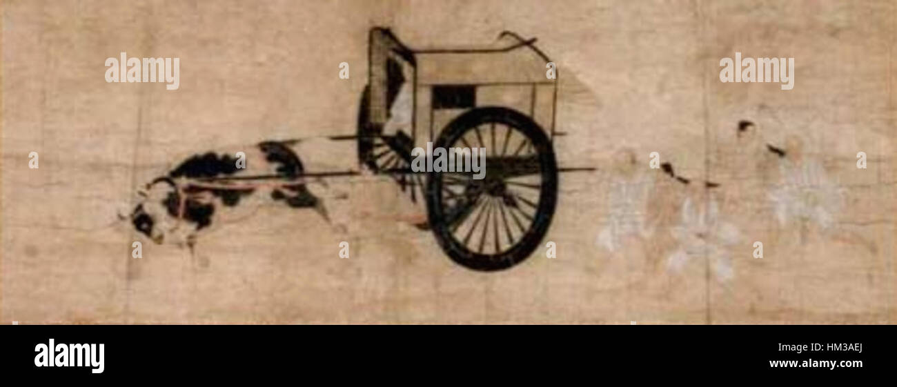 The painting 'Kitano Tenjin engi' is displayed in the Sunritz Hattori ...