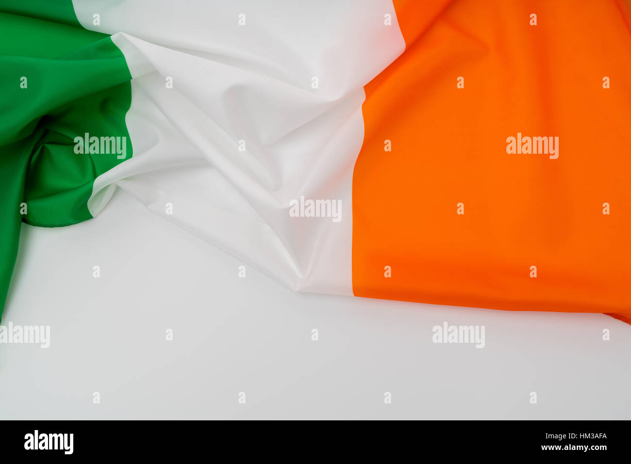 Flags of Republic of Ireland Stock Photo - Alamy