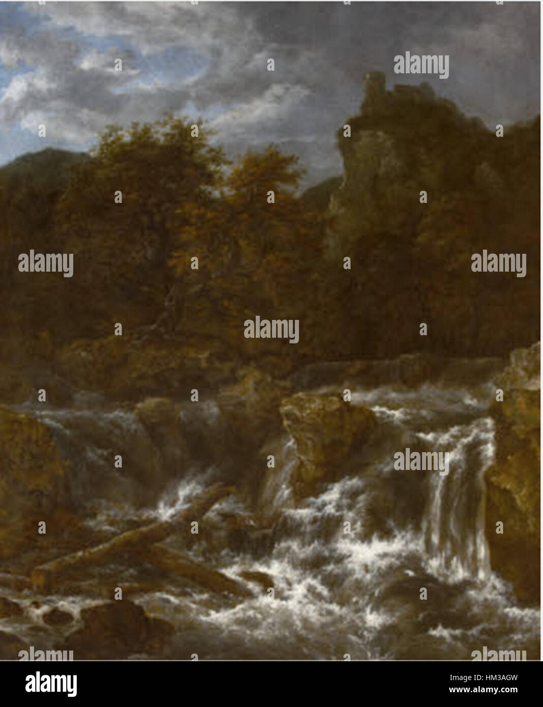 Jacob van Ruisdael’s 'Waterfall at Petworth' captures the natural ...