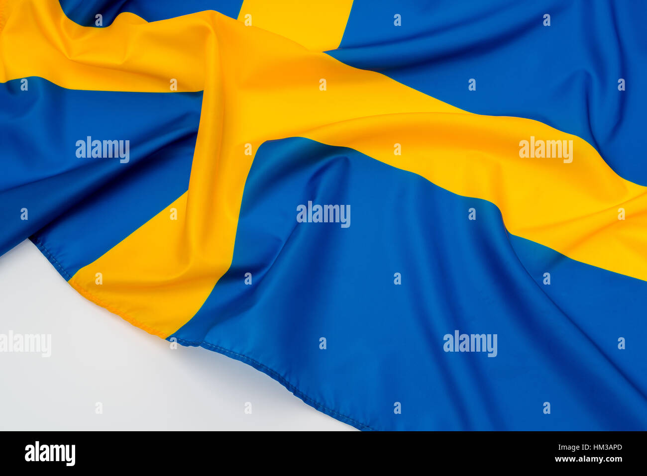 Flags of Sweden Stock Photo - Alamy