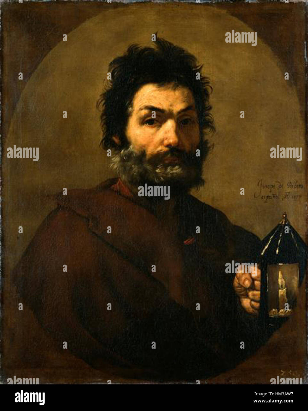 Jusepe de Ribera's painting 'Diogenes' portrays the famous philosopher ...