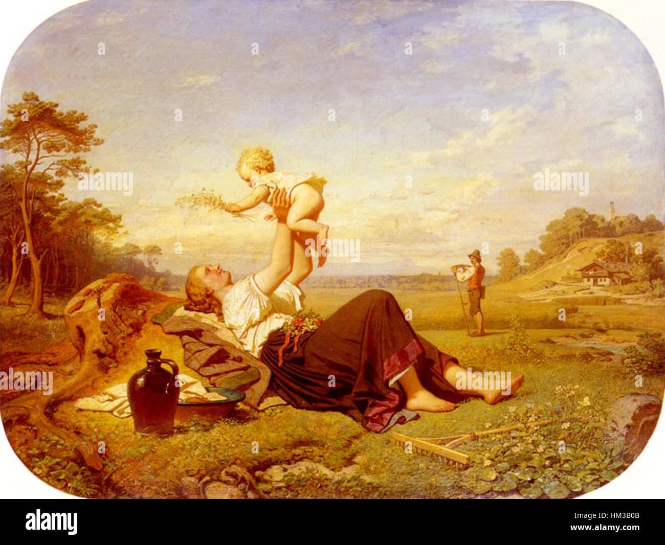 'A Little Distraction' by Hermann Wilhelm Soltau is a 19th-century ...