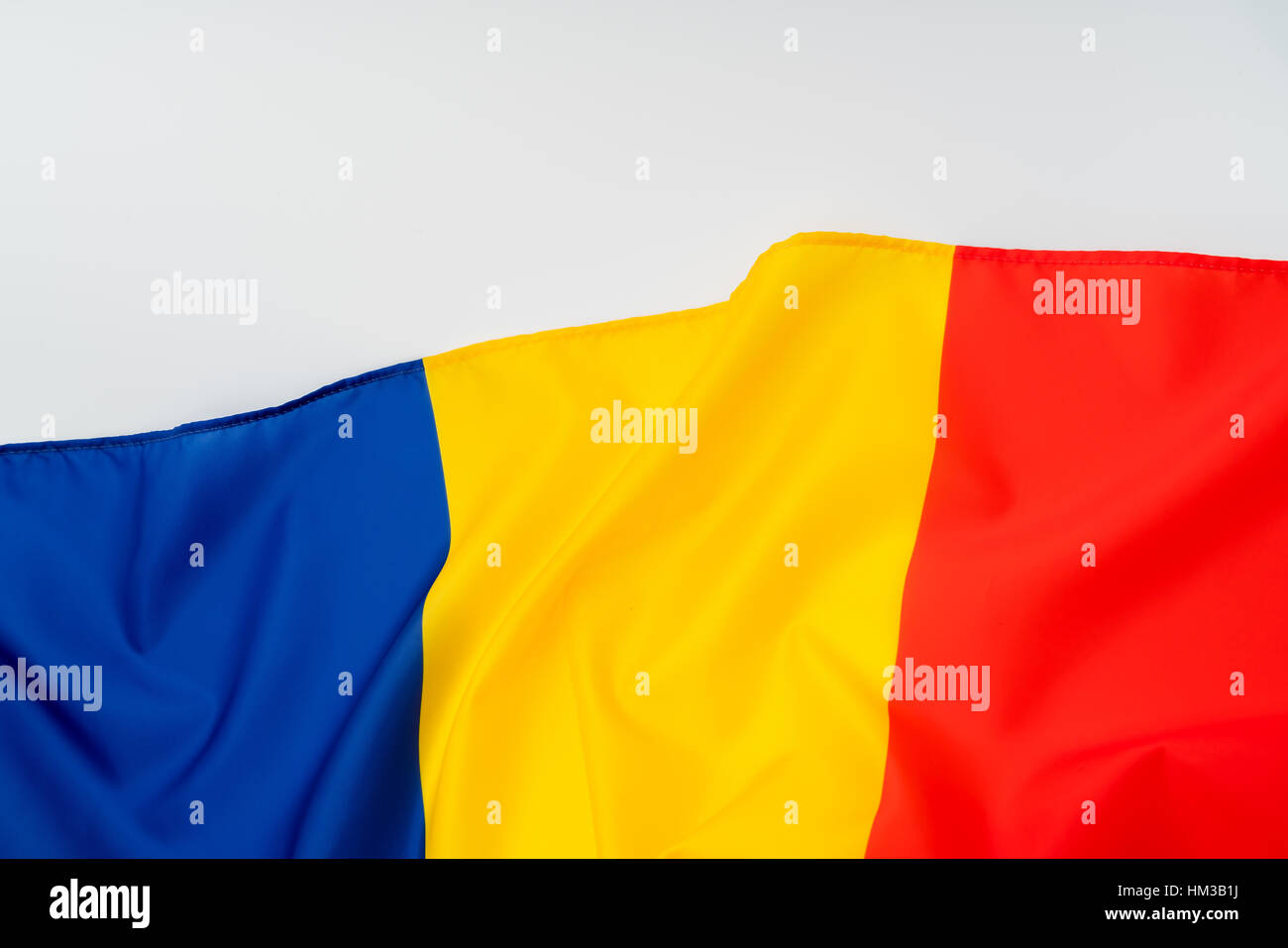 Flags of Romania Stock Photo - Alamy