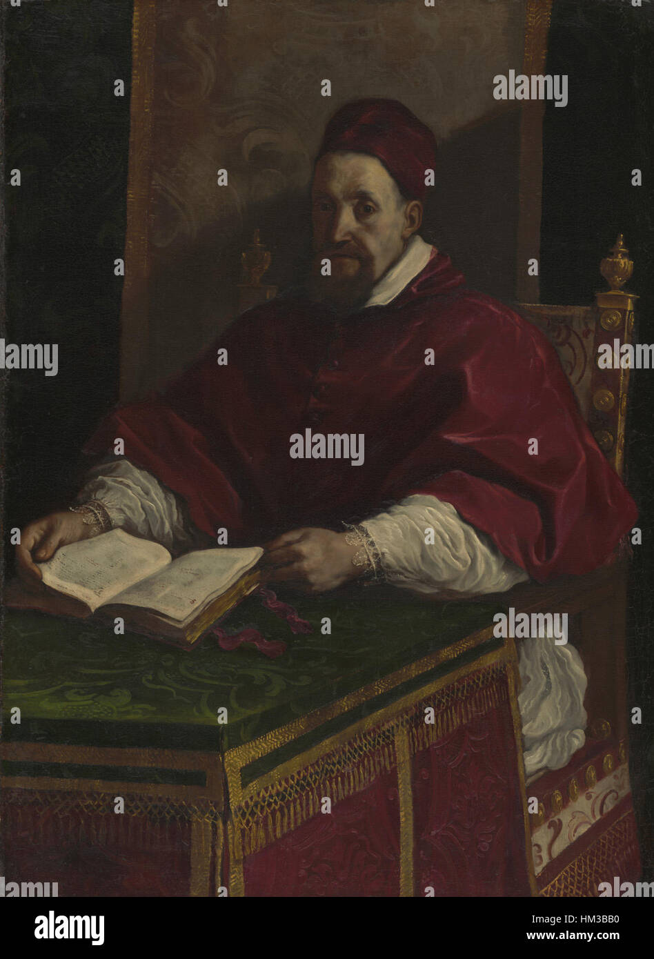 ‘Gregorio XV’ by Guercino is a portrait of Pope Gregory XV, painted in ...