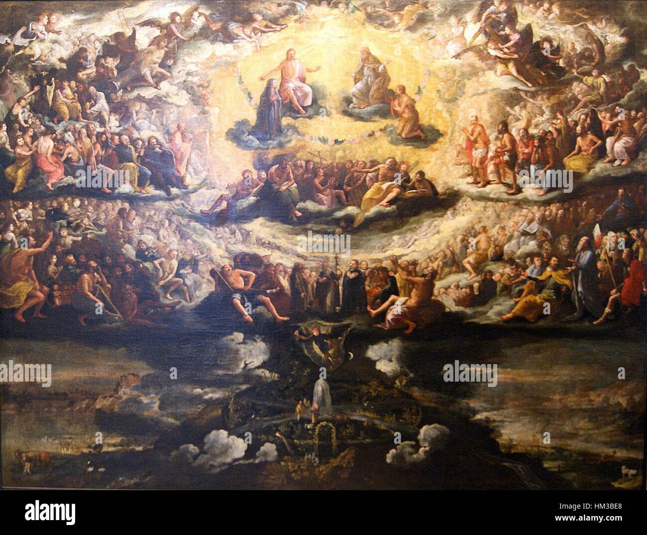 'La Gloria' by Juan de Roelas is a Baroque painting housed in the ...