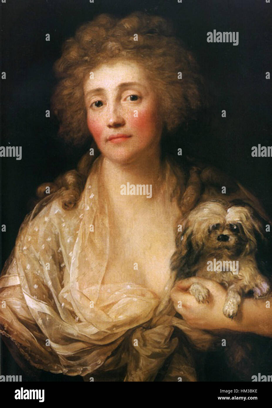 This portrait, created in 1789 by Graff, depicts Anna Oraczewska ...