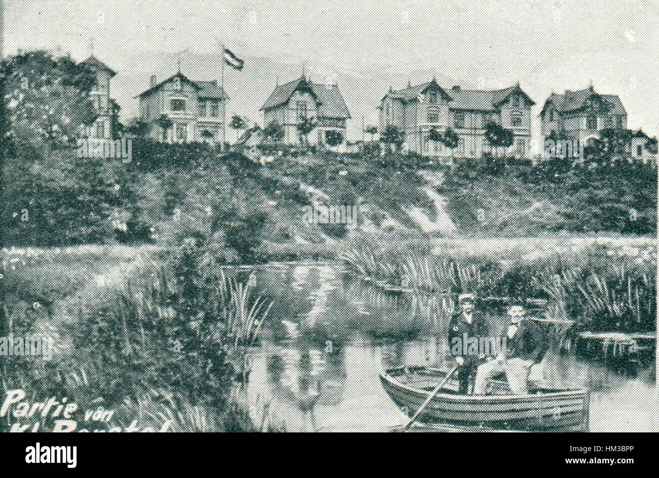 This 1899 painting titled 'Klein Borstel' captures the essence of rural ...