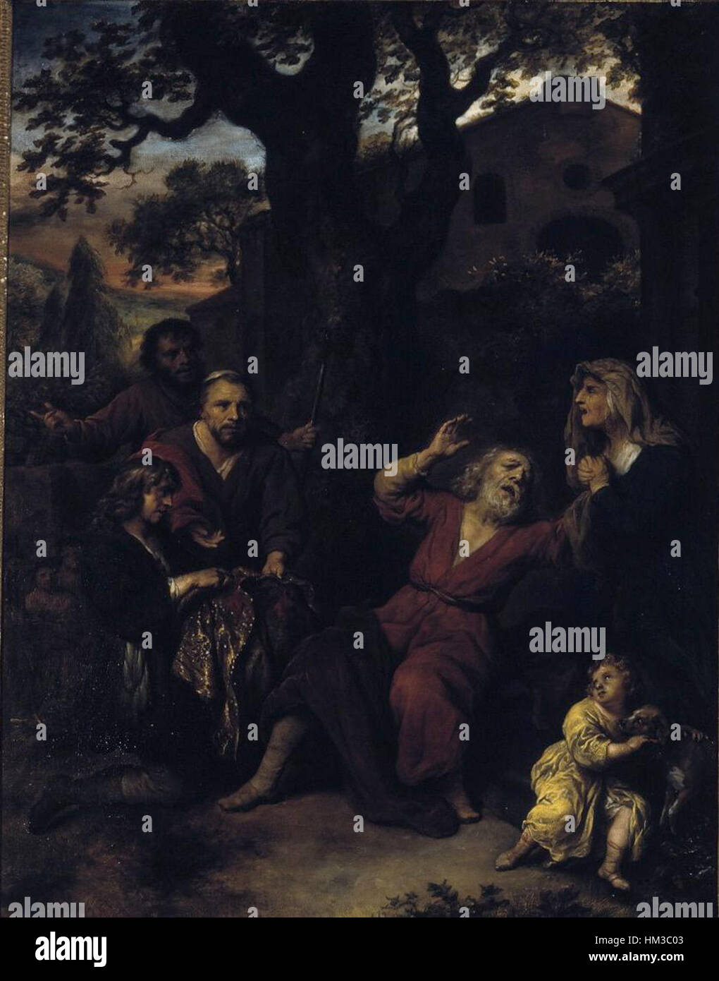 'Joseph's Bloody Coat' by Govert Flink depicts the Biblical story of ...