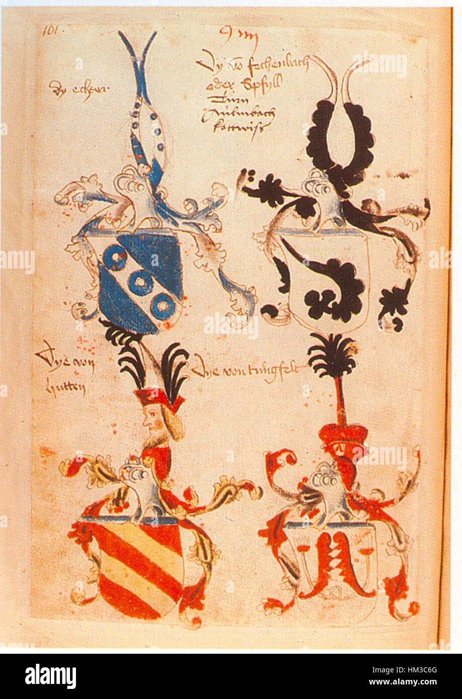 The Ingeram Codex, a manuscript from the 15th century, contains a ...