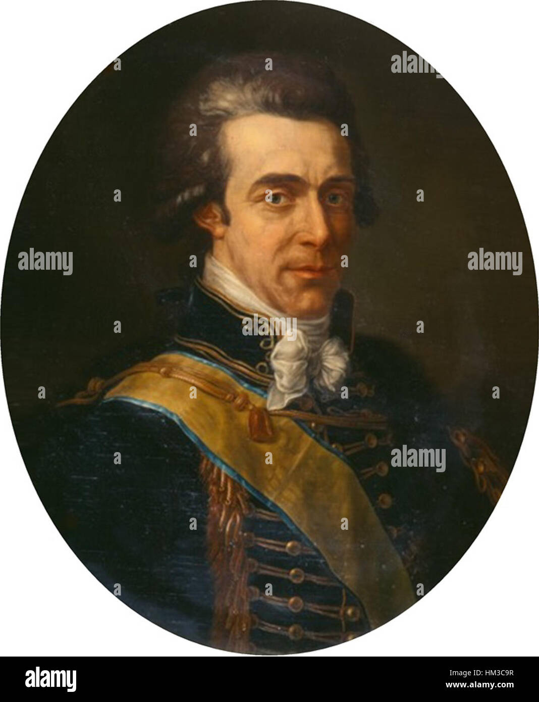 This portrait of Hans Axel von Fersen, a Swedish nobleman and diplomat ...