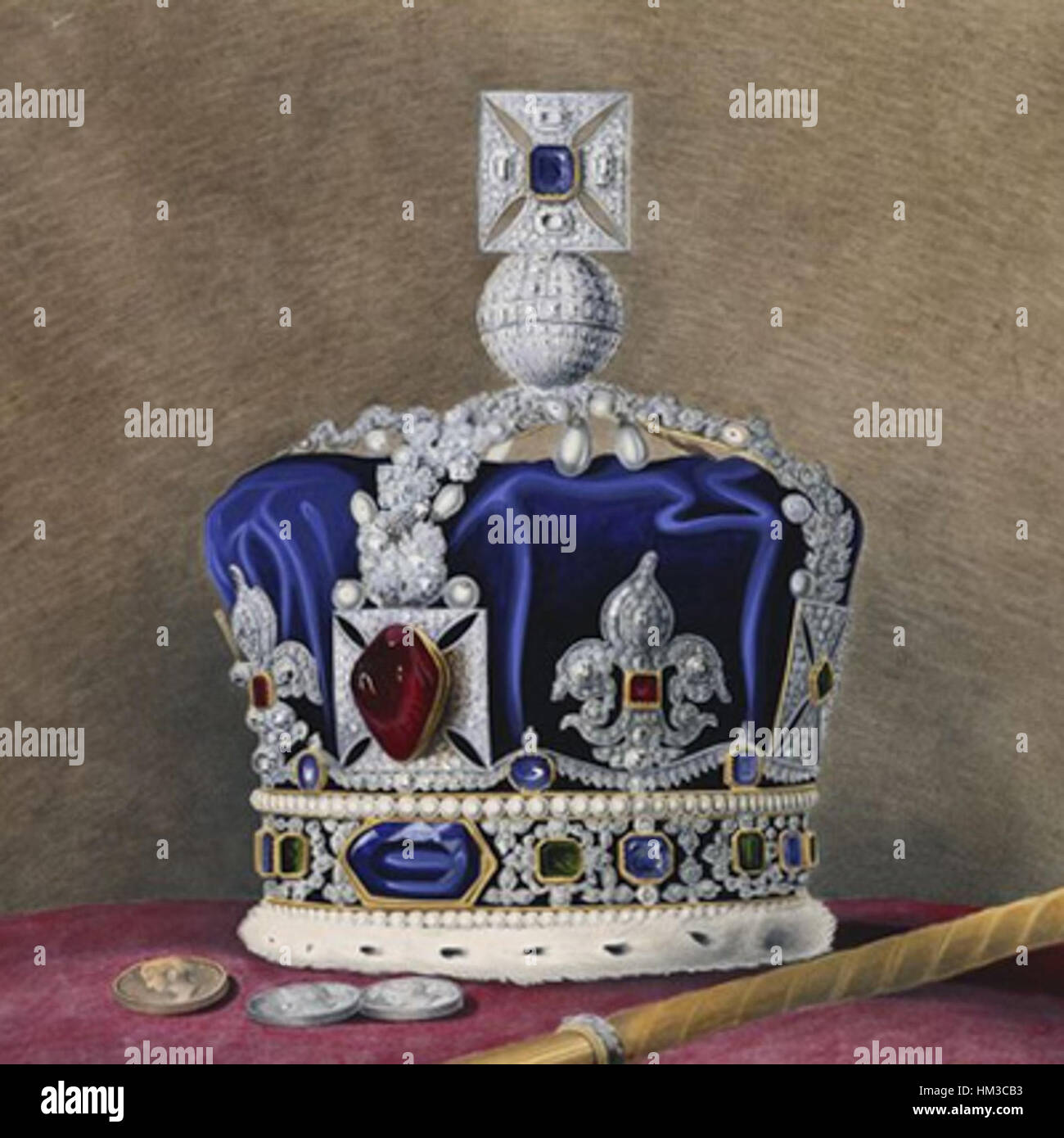 The Imperial State Crown of Queen Victoria is a historic piece of ...