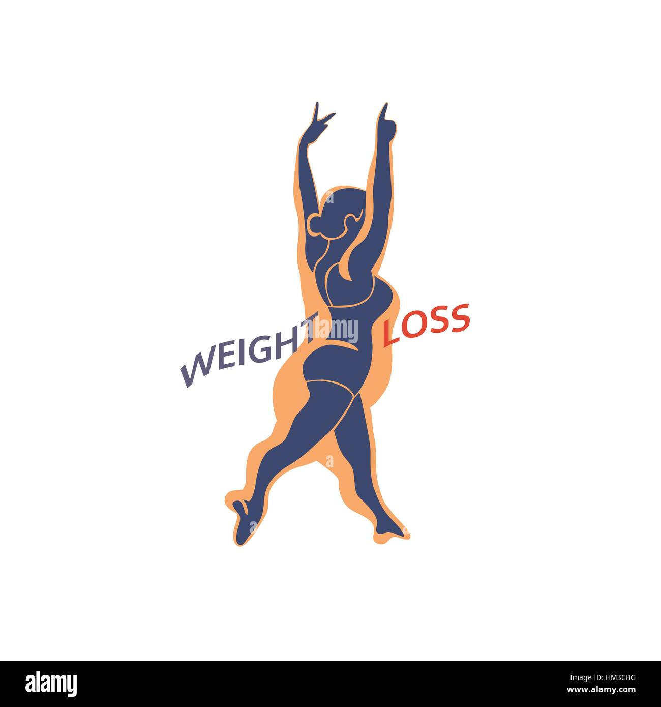 Weight loss icon Stock Vector Image & Art - Alamy