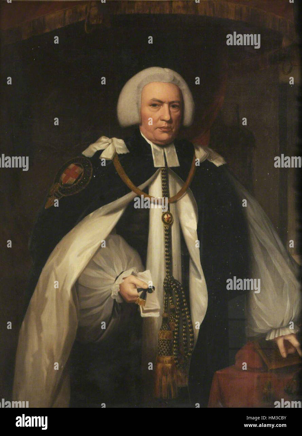 A formal portrait of John Douglas, painted by Robert Muller. This ...