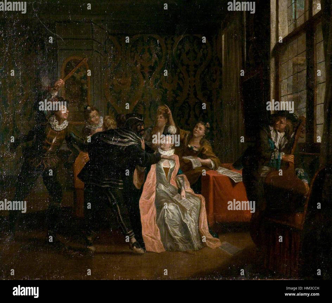 Musicians painting 18th century hi-res stock photography and images - Alamy