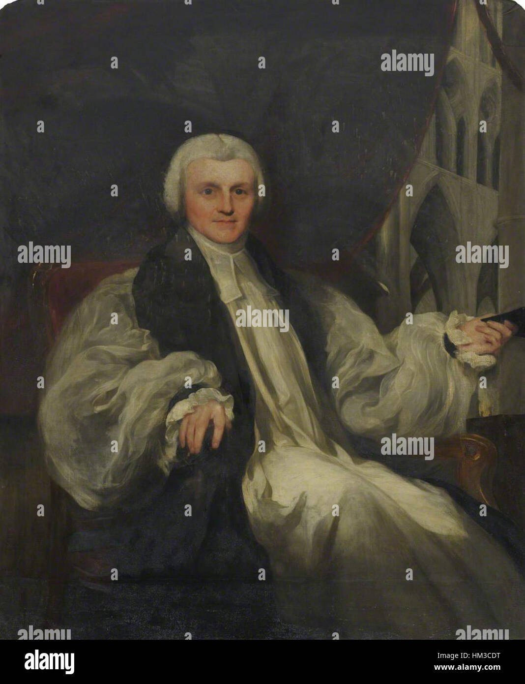 A portrait of John Kaye painted by Richard Rothwell, showcasing 19th ...
