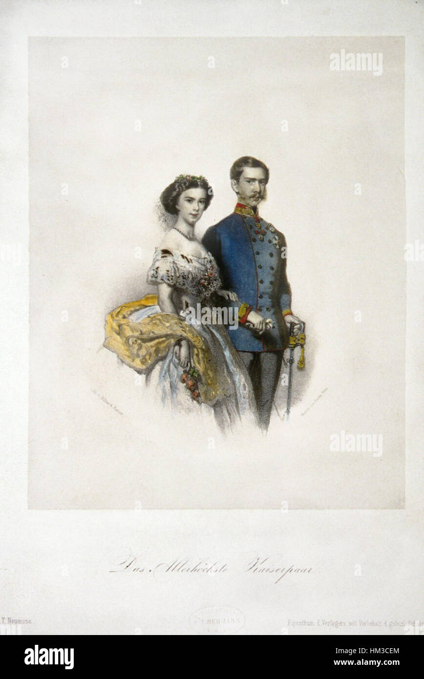 *Kaiserpaar Litho* is a lithograph depicting the German imperial couple ...