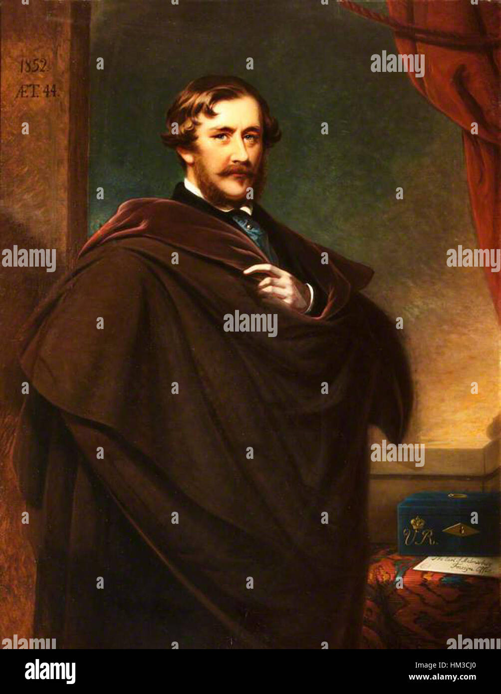 This portrait of James Howard Harris, 3rd Earl of Malmesbury, by JG ...