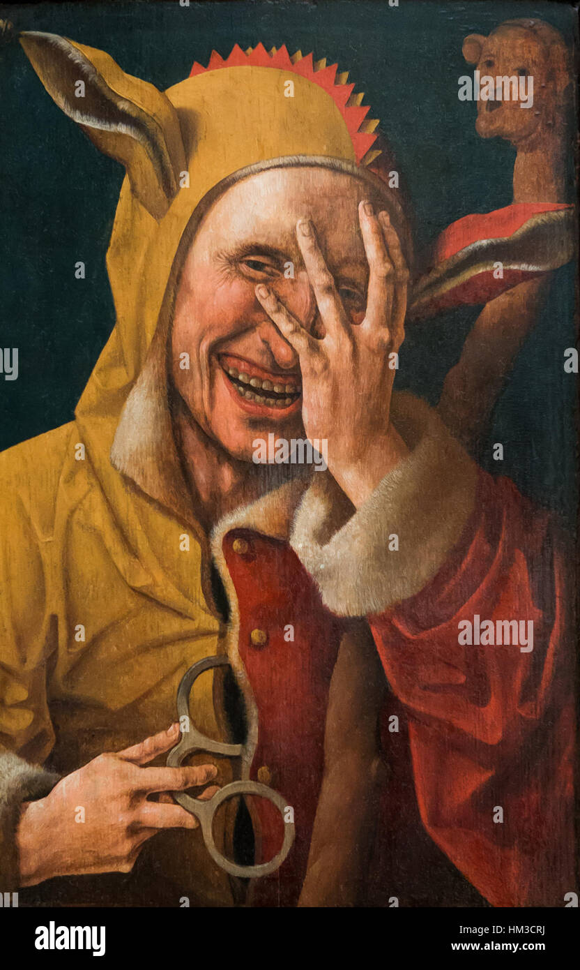 Laughing fool painting hi-res stock photography and images - Alamy