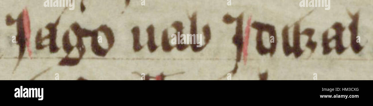 This manuscript page from the Oxford Bodleian Library, MS Jesus College ...