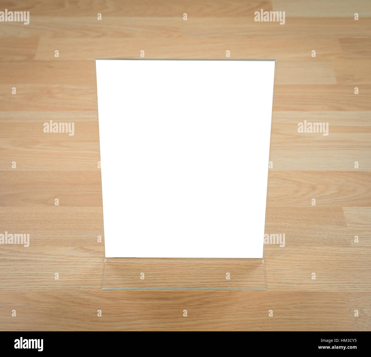 Transparent menu holder hi-res stock photography and images - Alamy