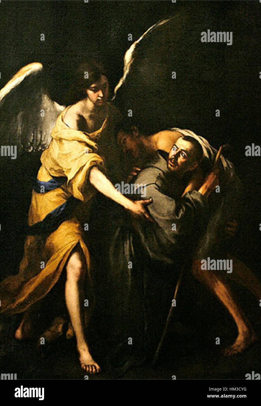 A painting by Bartolomé Esteban Murillo depicting Saint John of God ...