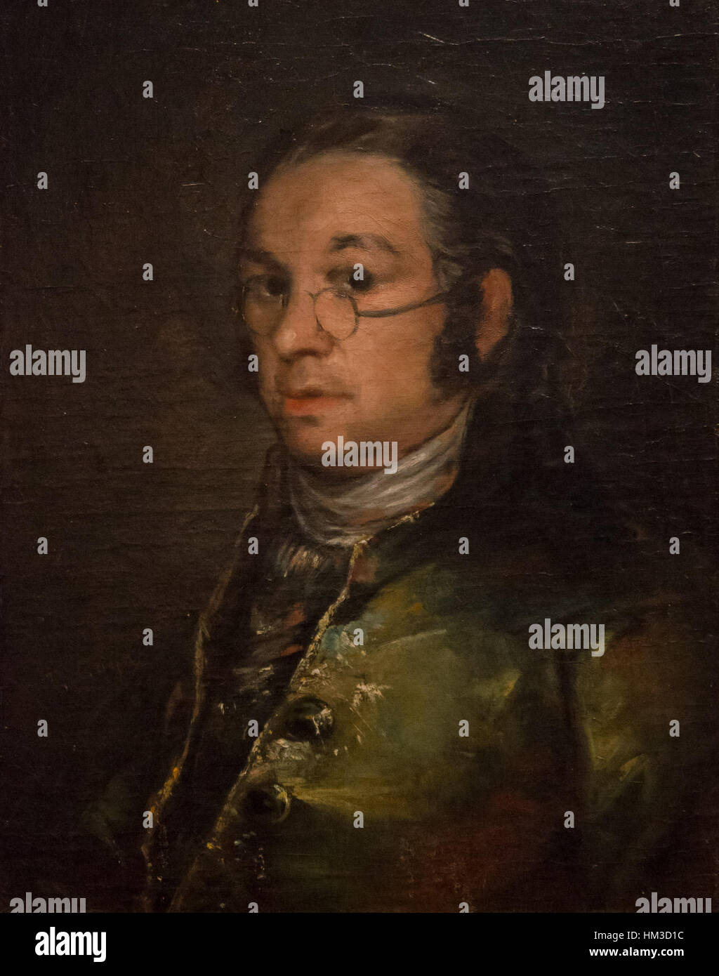This self-portrait by Francisco Goya, known as 'Self-Portrait with ...