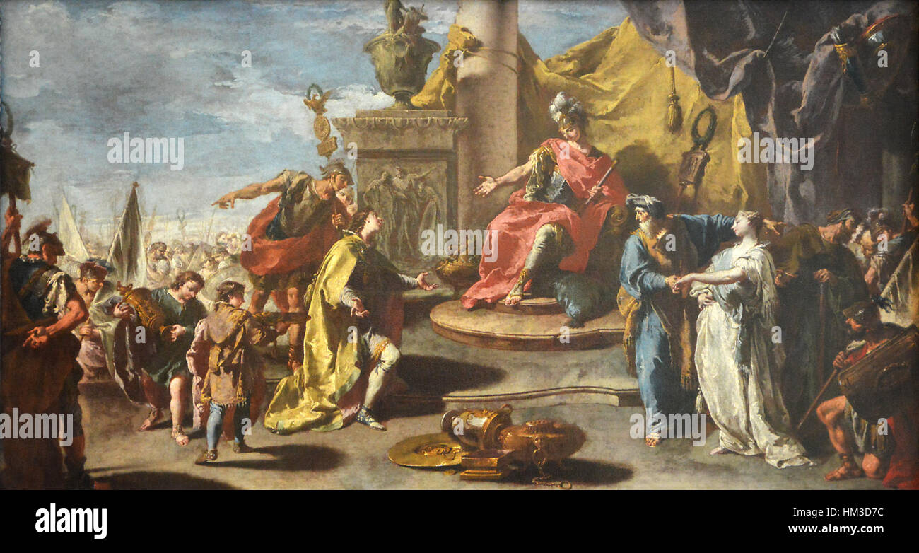 Giovanni Battista Pittoniâ€™s â€œLa Continence de Scipionâ€ illustrates ...