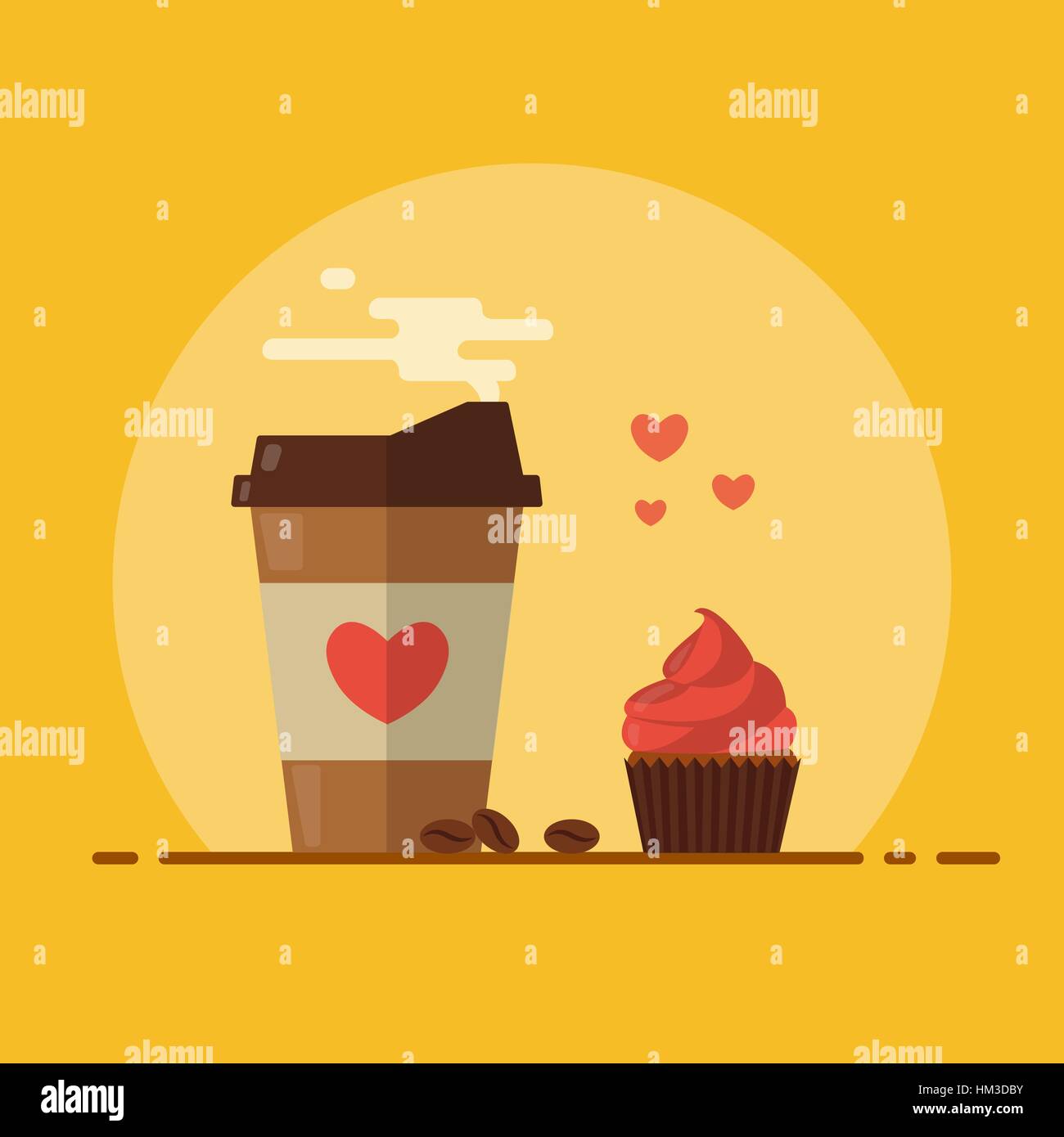 Takeaway sweet Stock Vector Images - Alamy