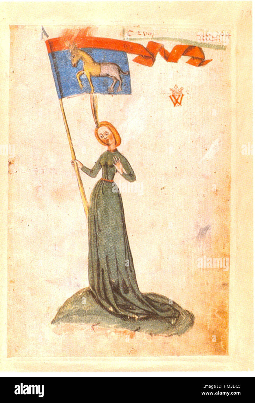 The Ingeram Codex, created in the 15th century, contains a collection ...