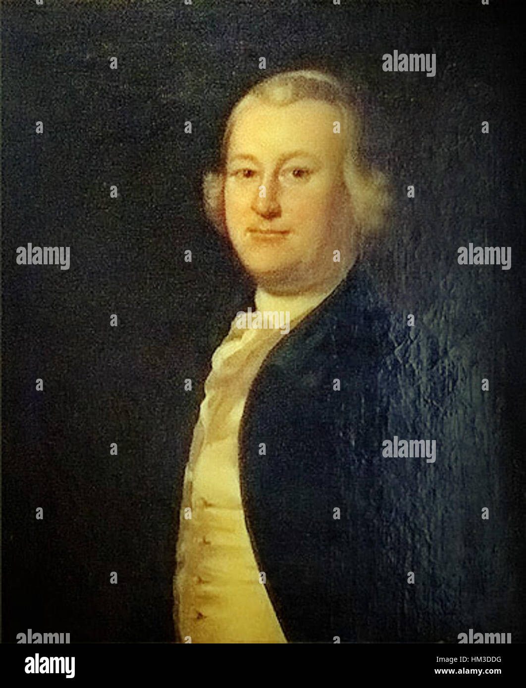 The portrait of James Otis Jr. by Blackburn presents a detailed and ...