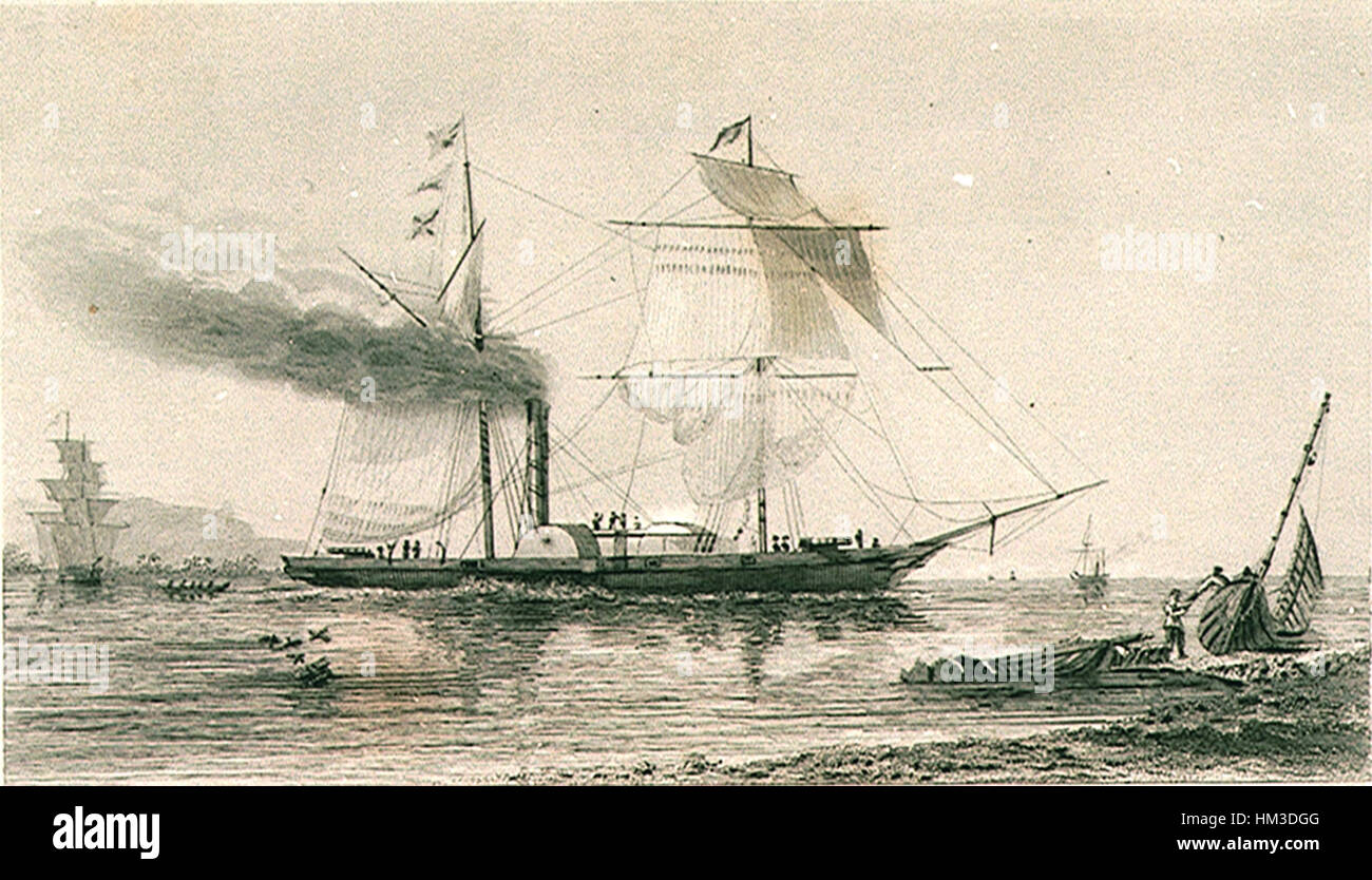 The *HEIC Nemesis* was a ship of the British East India Company ...