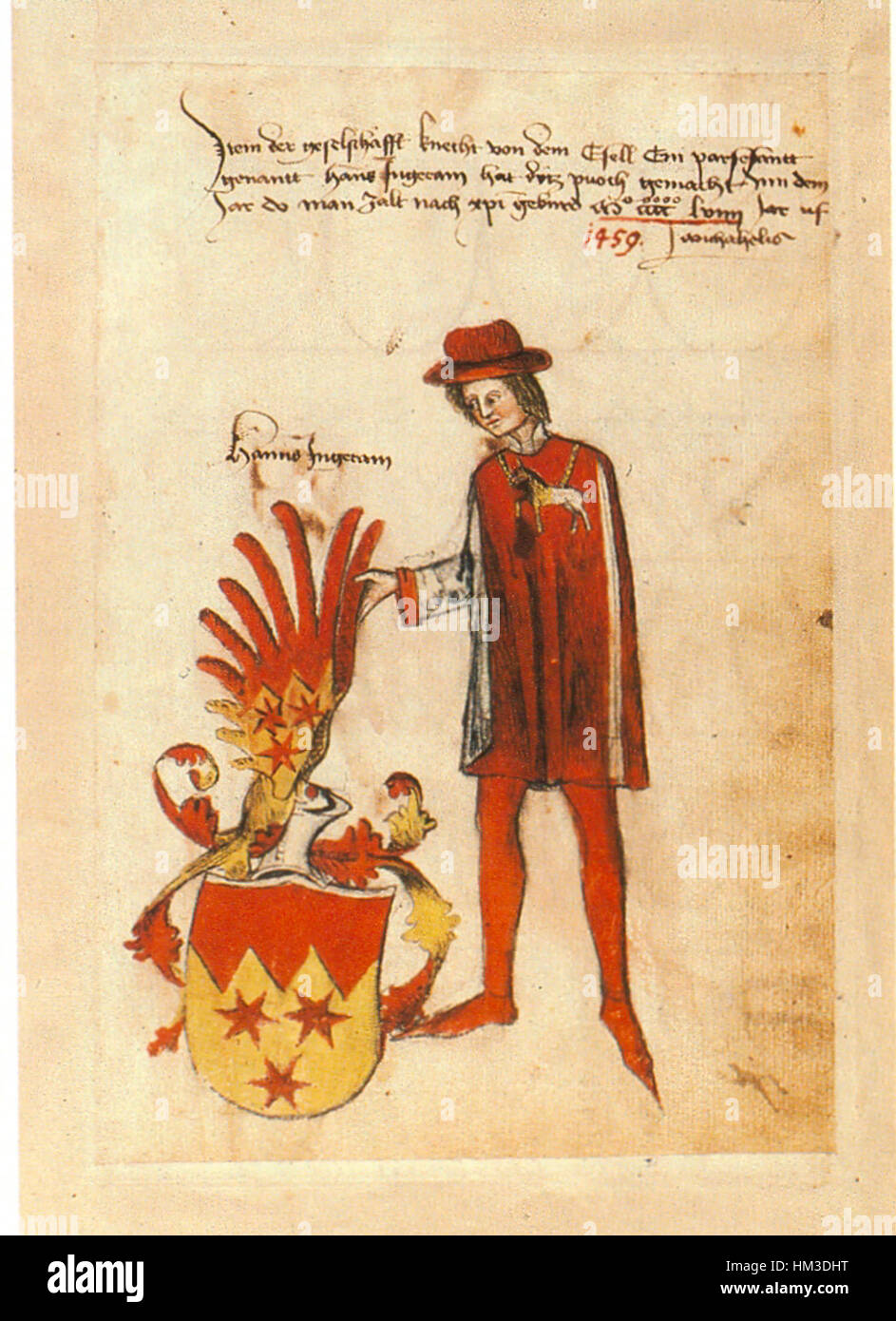 The Ingeram Codex, folio 278, contains illuminated manuscript pages ...